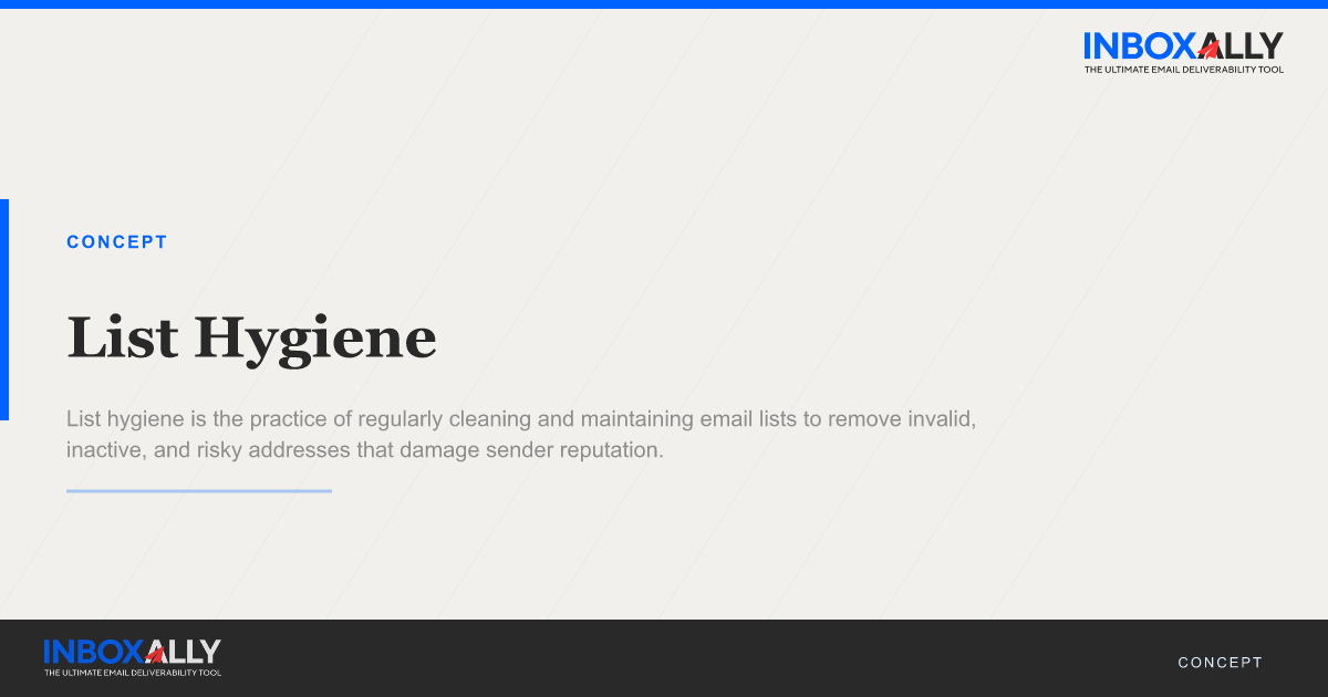 List Hygiene | InboxAlly Knowledge Base